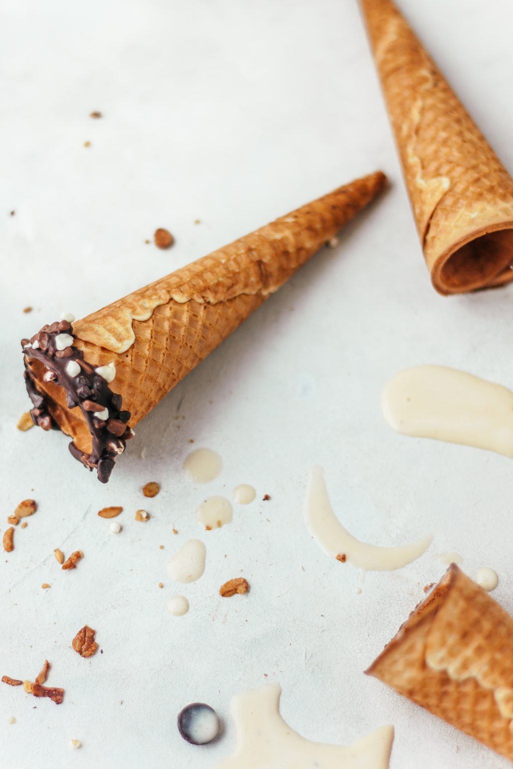 Salted caramel ijs met chocolade – Helen Kookt