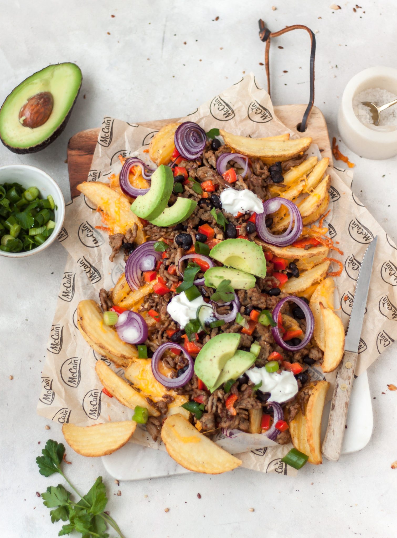 Mexican Loaded Fries – Helen Kookt