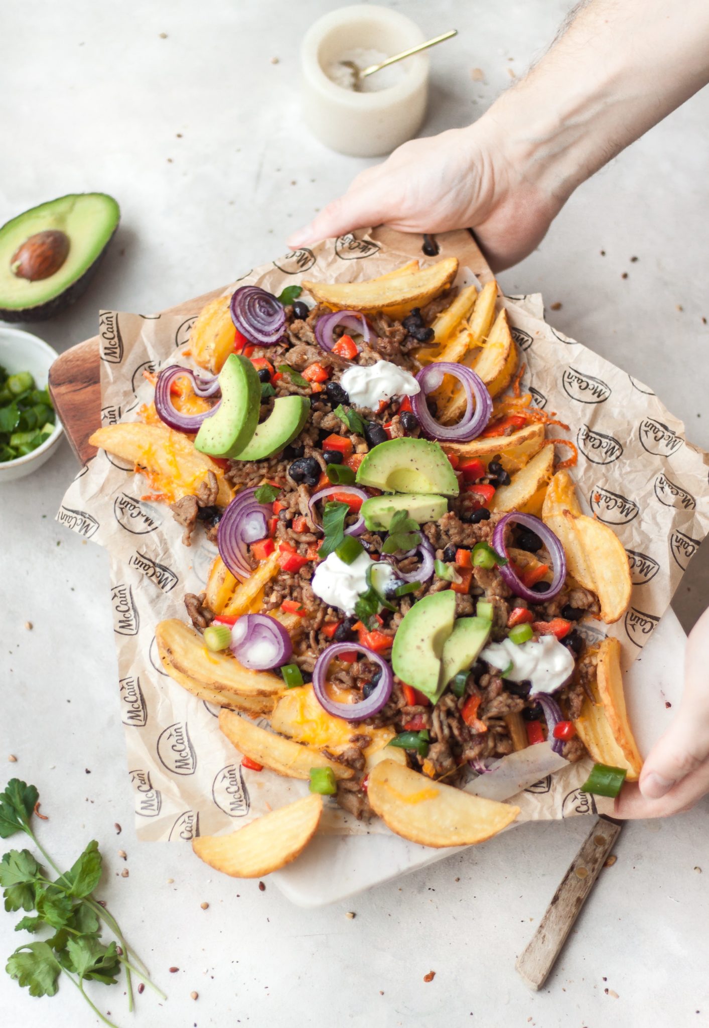 Mexican Loaded Fries Helen Kookt Mexican Loaded Fries Helen Kookt